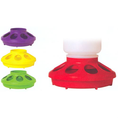 Departments - Miller Little Giant Jar Screw On 8 Hole Plastic Feeder ...